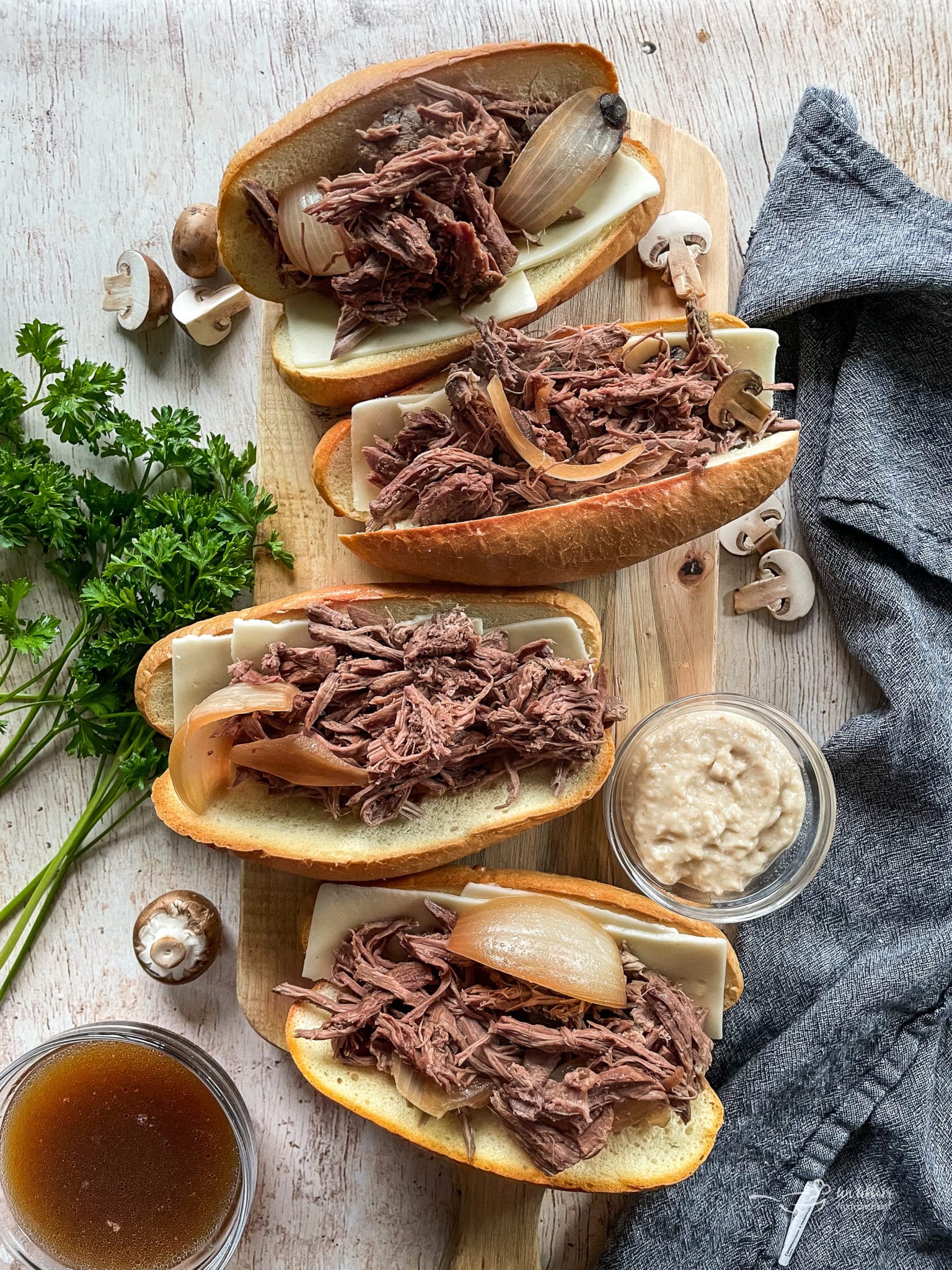 Crock Pot French Dip Sandwiches - An Affair from the Heart