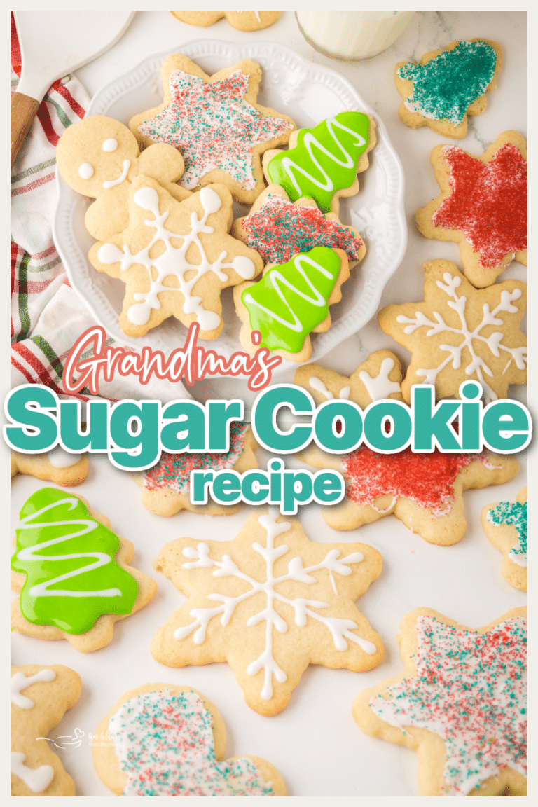 Grandma's Best Frosted Sugar Cookies