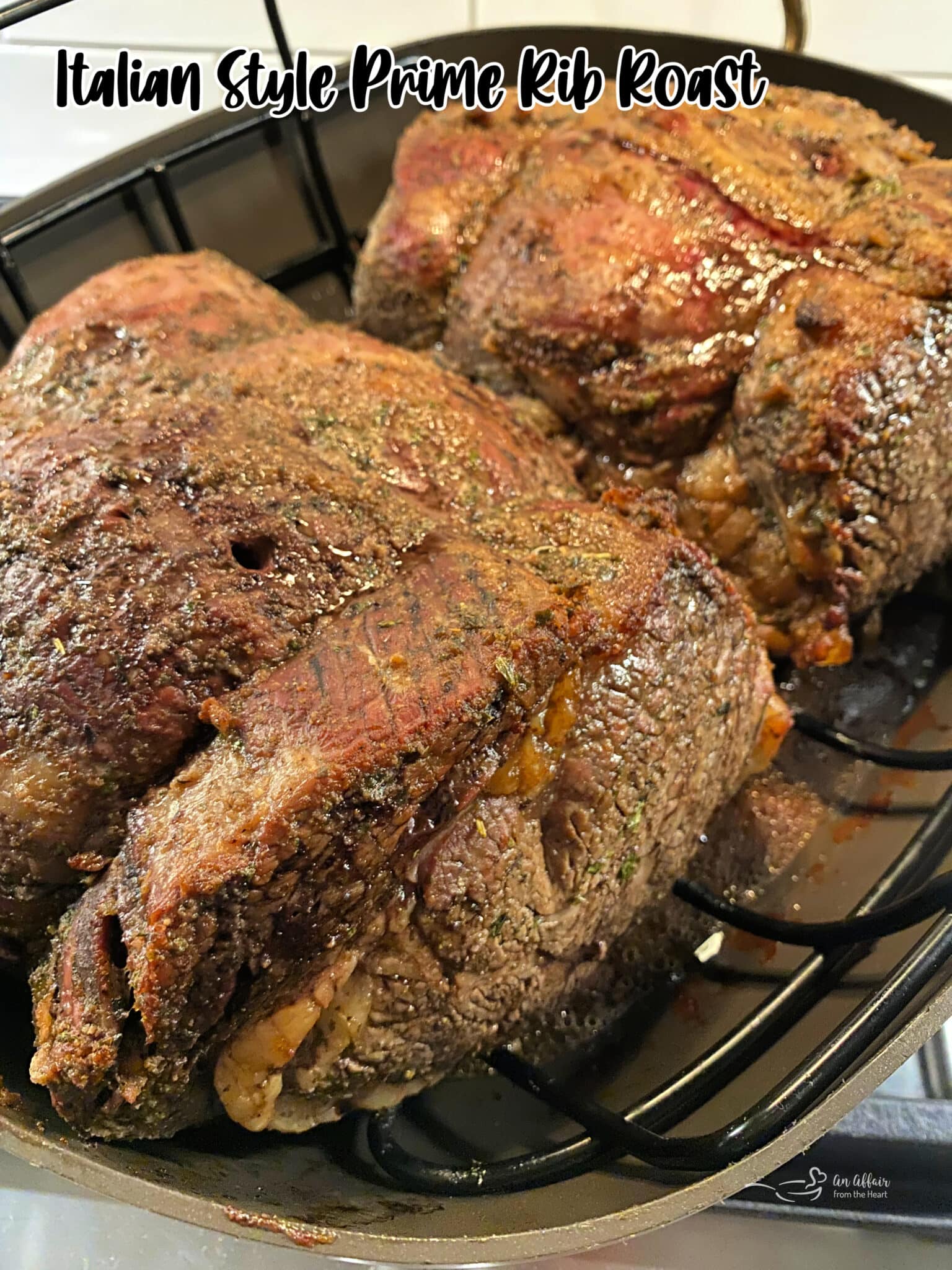 Italian Style Prime Rib Roast (Family Recipe!)