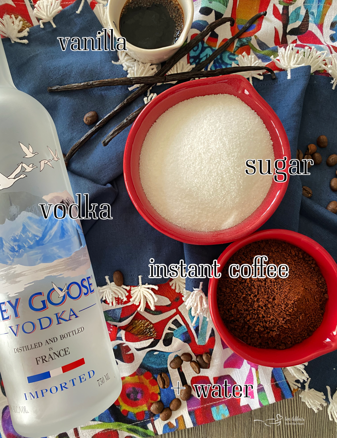 Homemade Kahlua - An Affair from the Heart making kahlua from scratch