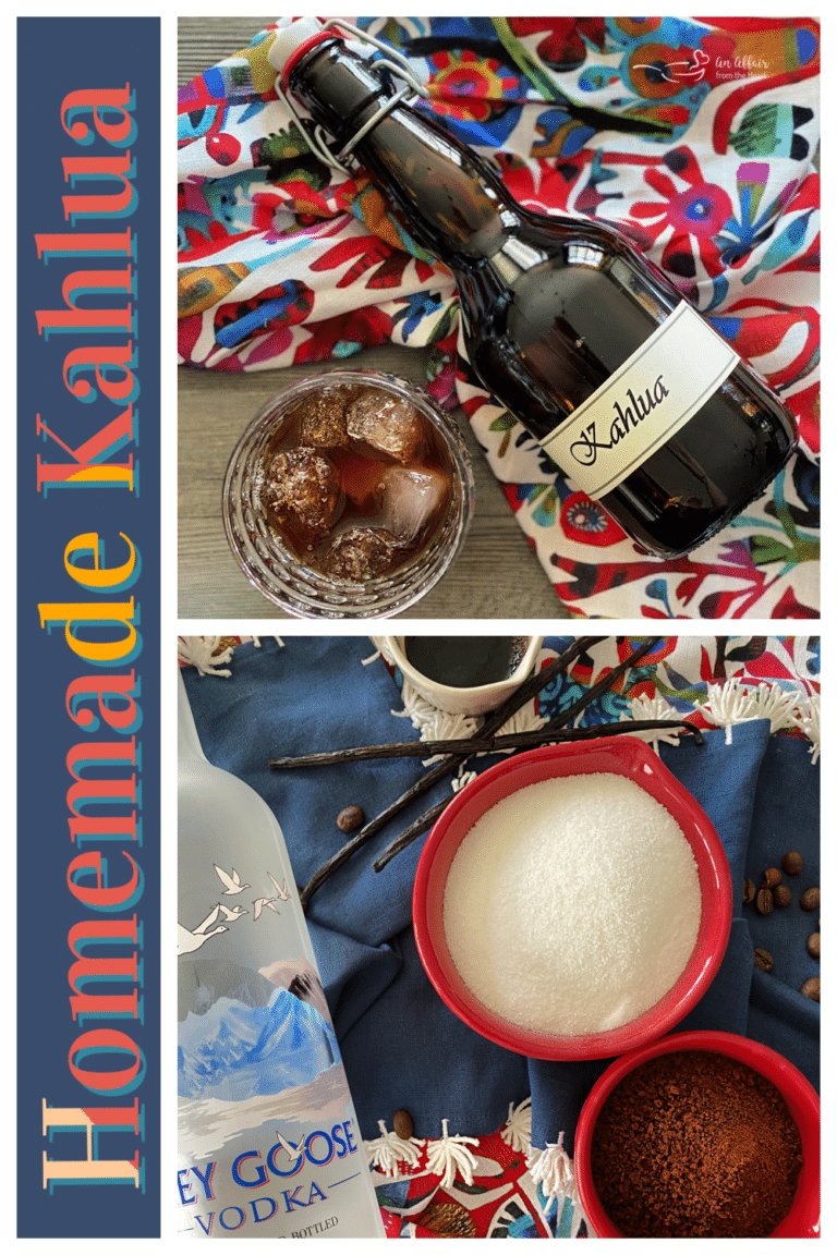 Homemade Kahlua - An Affair from the Heart making kahlua from scratch
