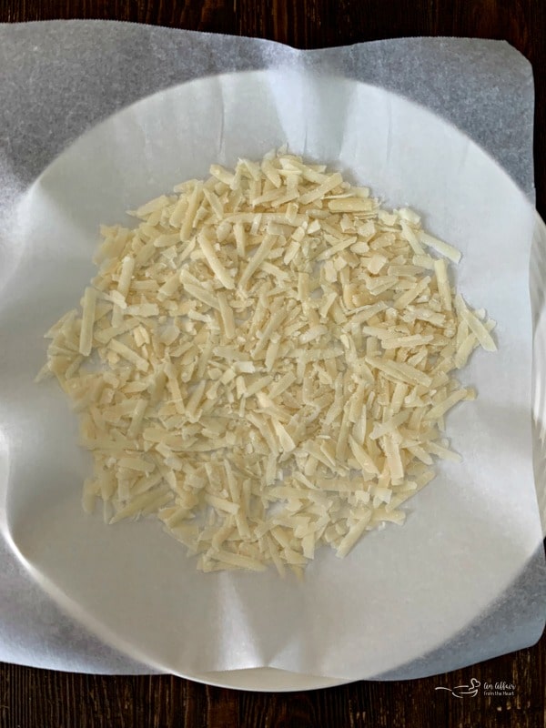 Beautiful Parmesan Cheese Bowls made in the microwave.