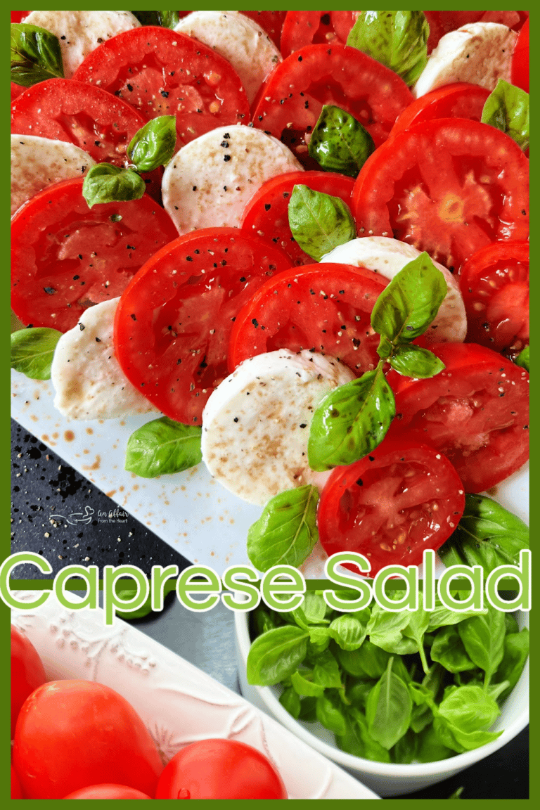 Caprese Salad - Tomatoes with Mozzarella and Basil