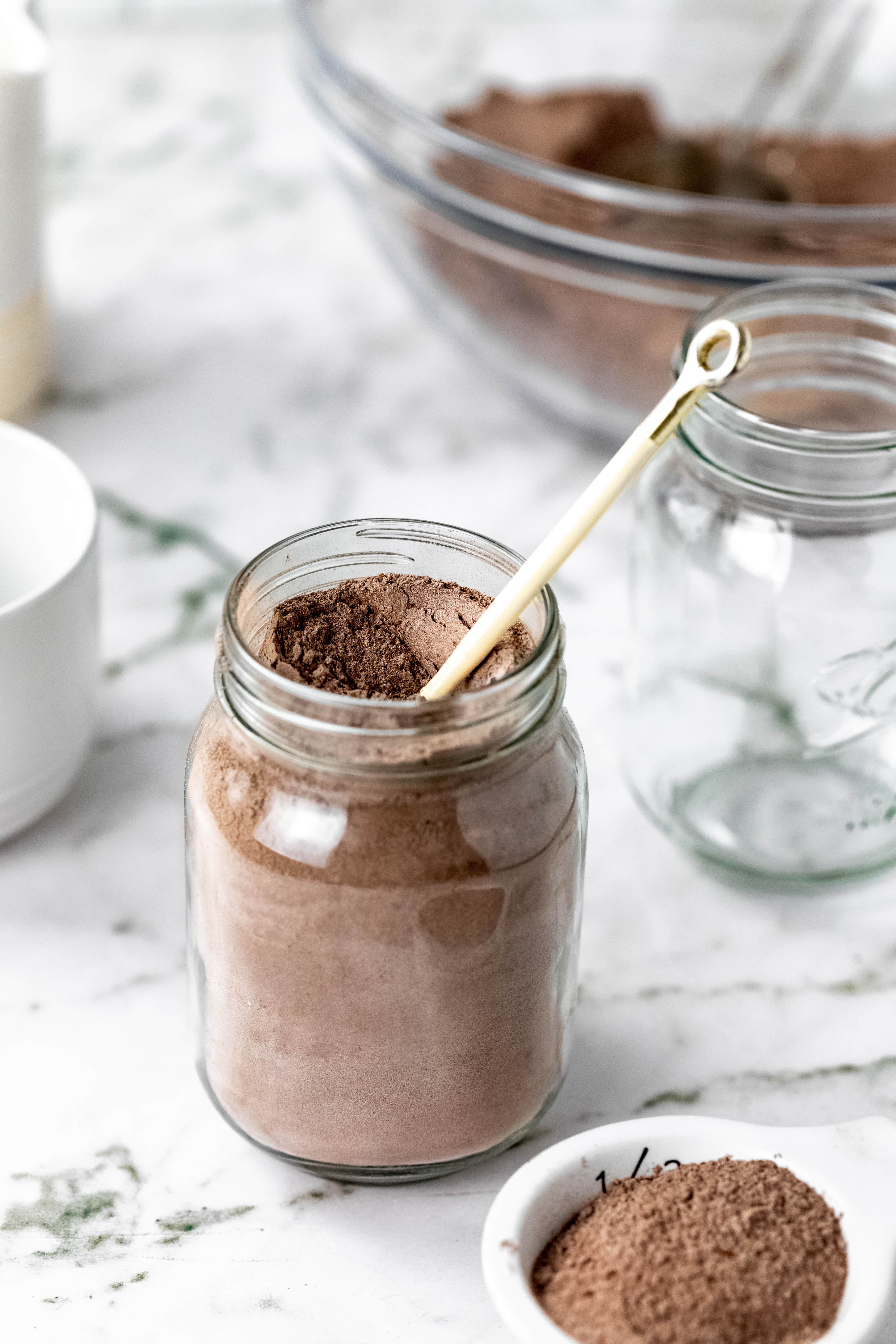 Homemade Hot Cocoa Mix (Only 3 Ingredients!)