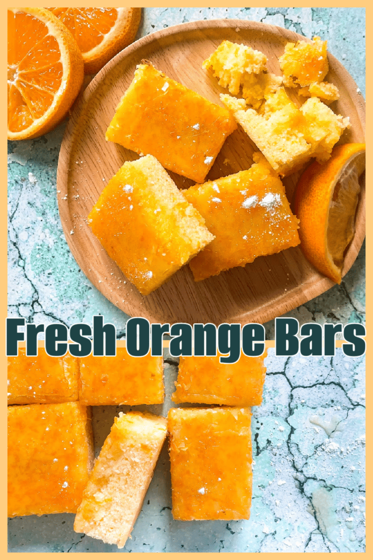 Fresh Orange Bars