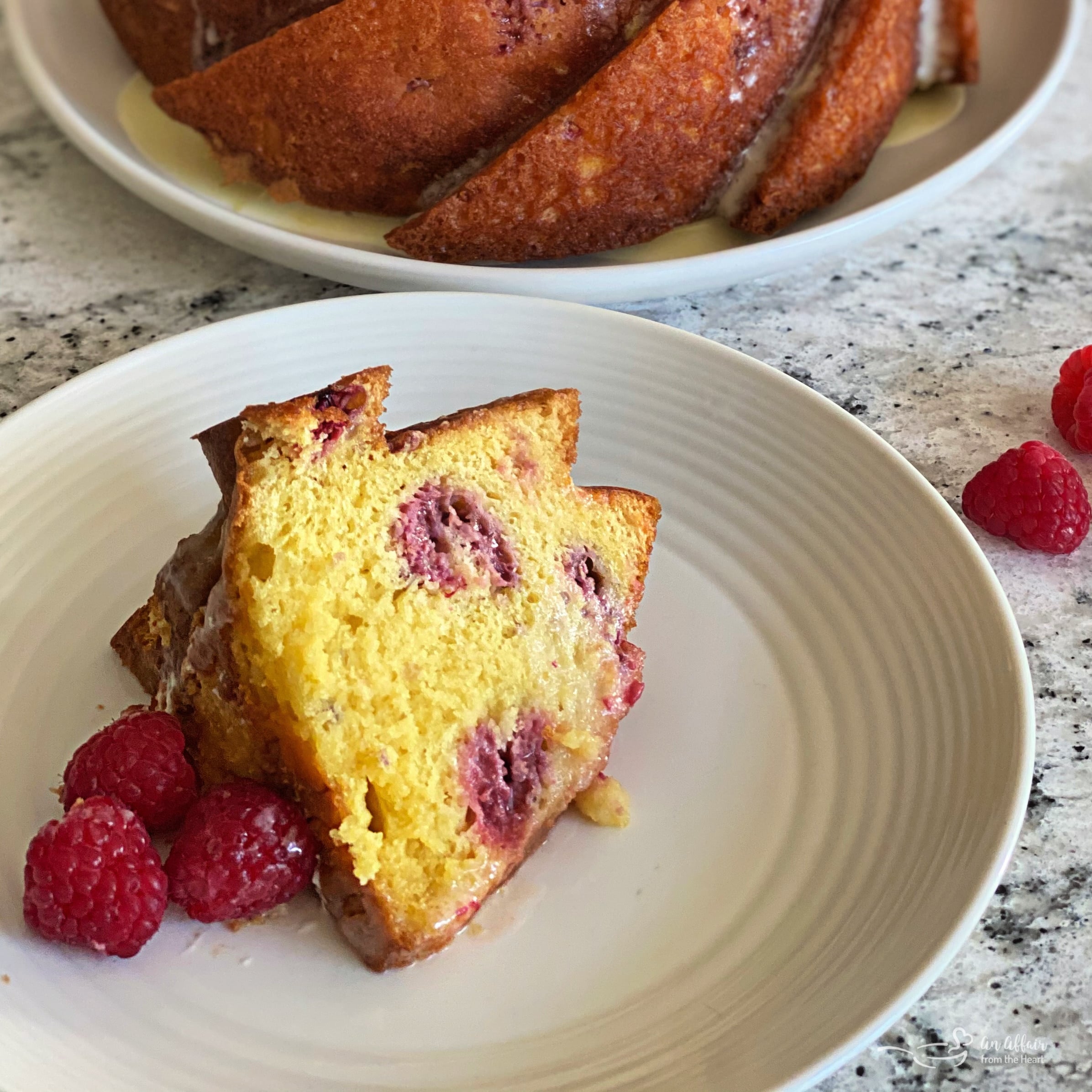 Lemon Raspberry Bundt Cake - An Easy and Delicious Lemon Dessert