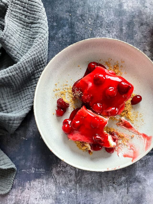 No Bake Cherry Dessert