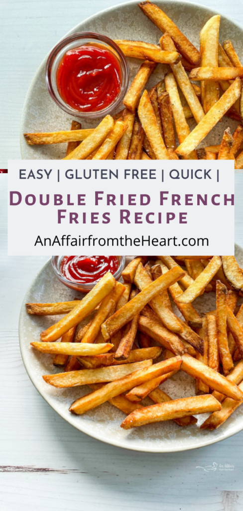 Homemade Double Fried French Fries