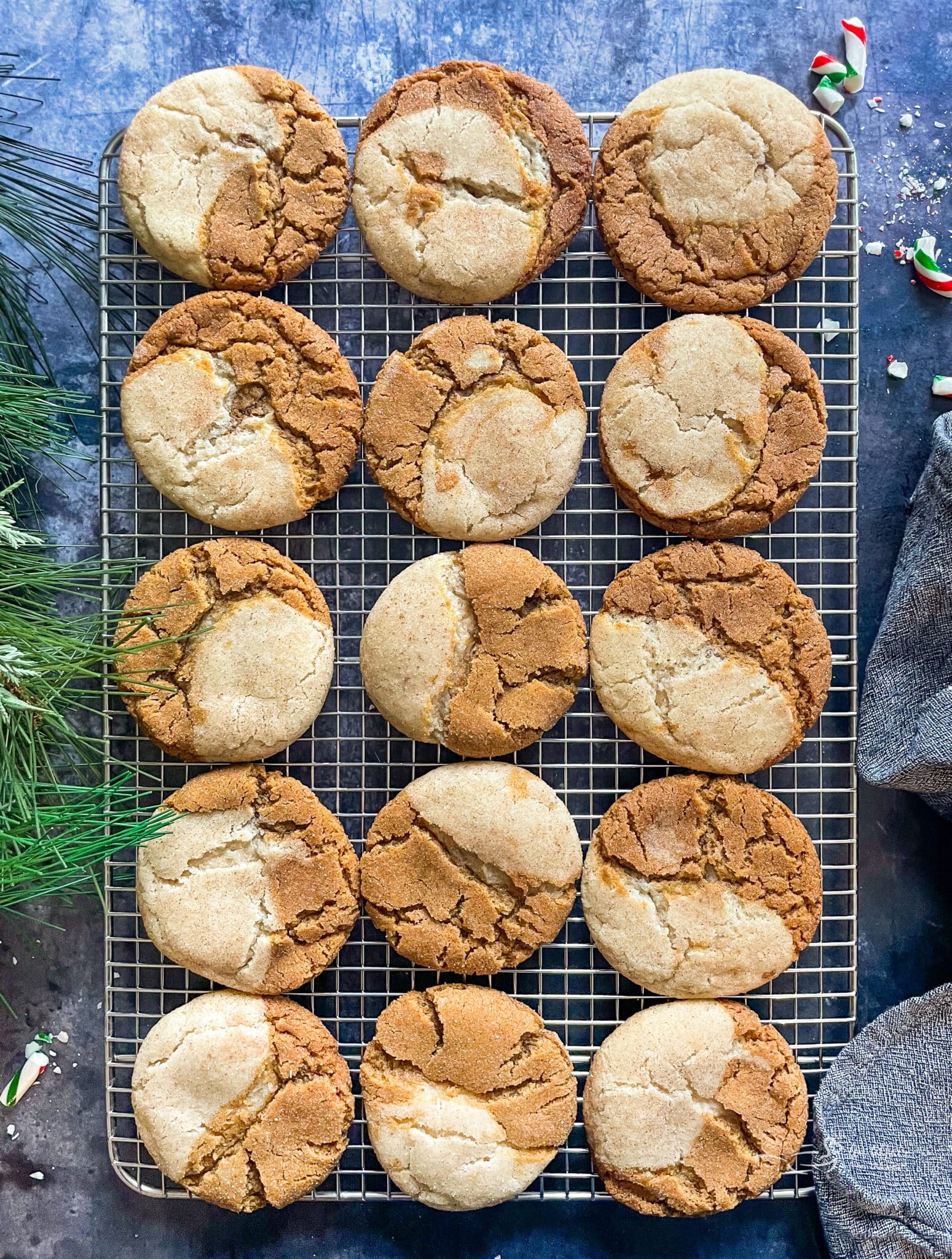 Gingerdoodles (Gingersnaps + Snickerdoodles)