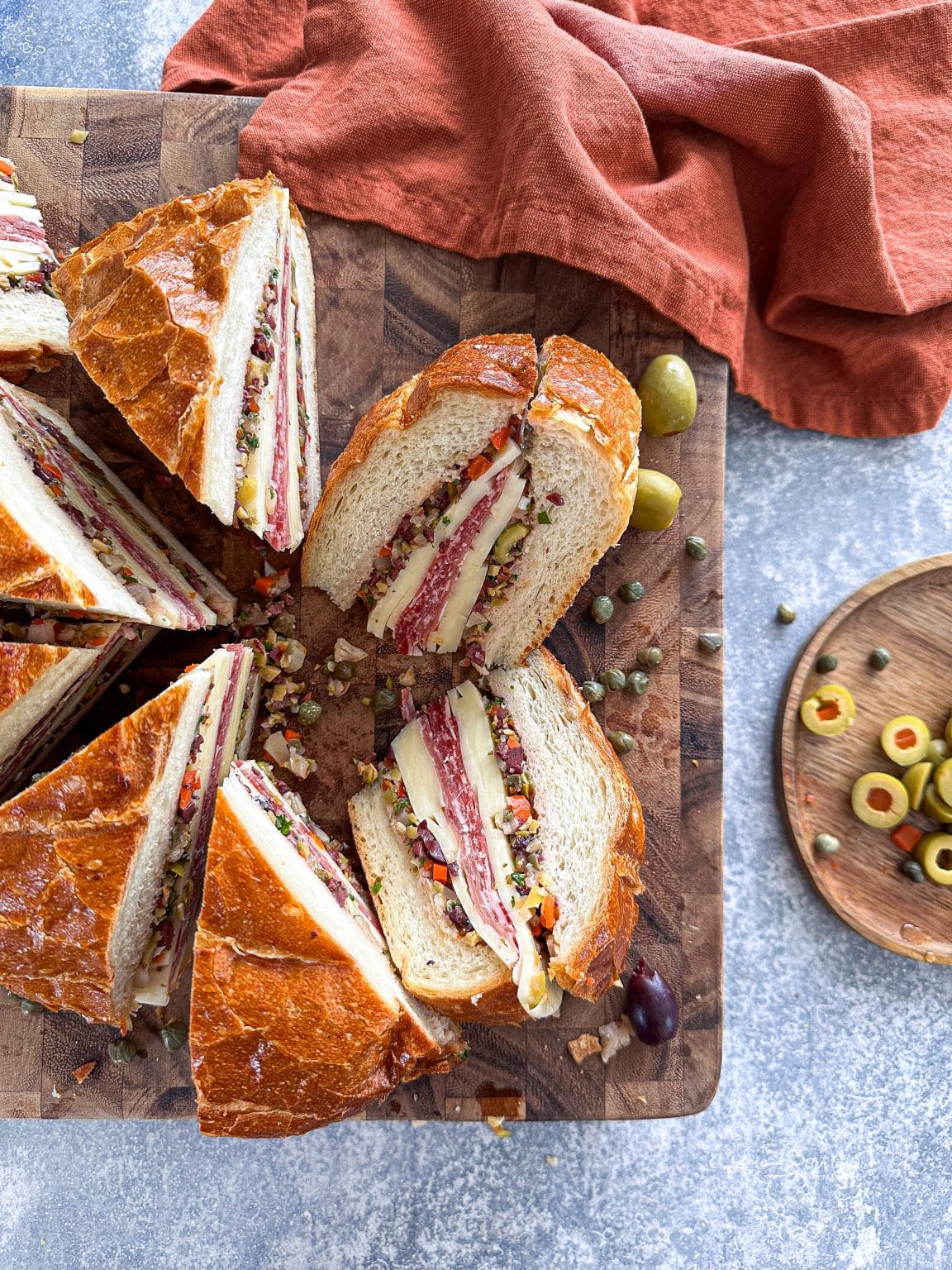 Muffuletta Sandwich Recipe (A New Orleans Classic!)