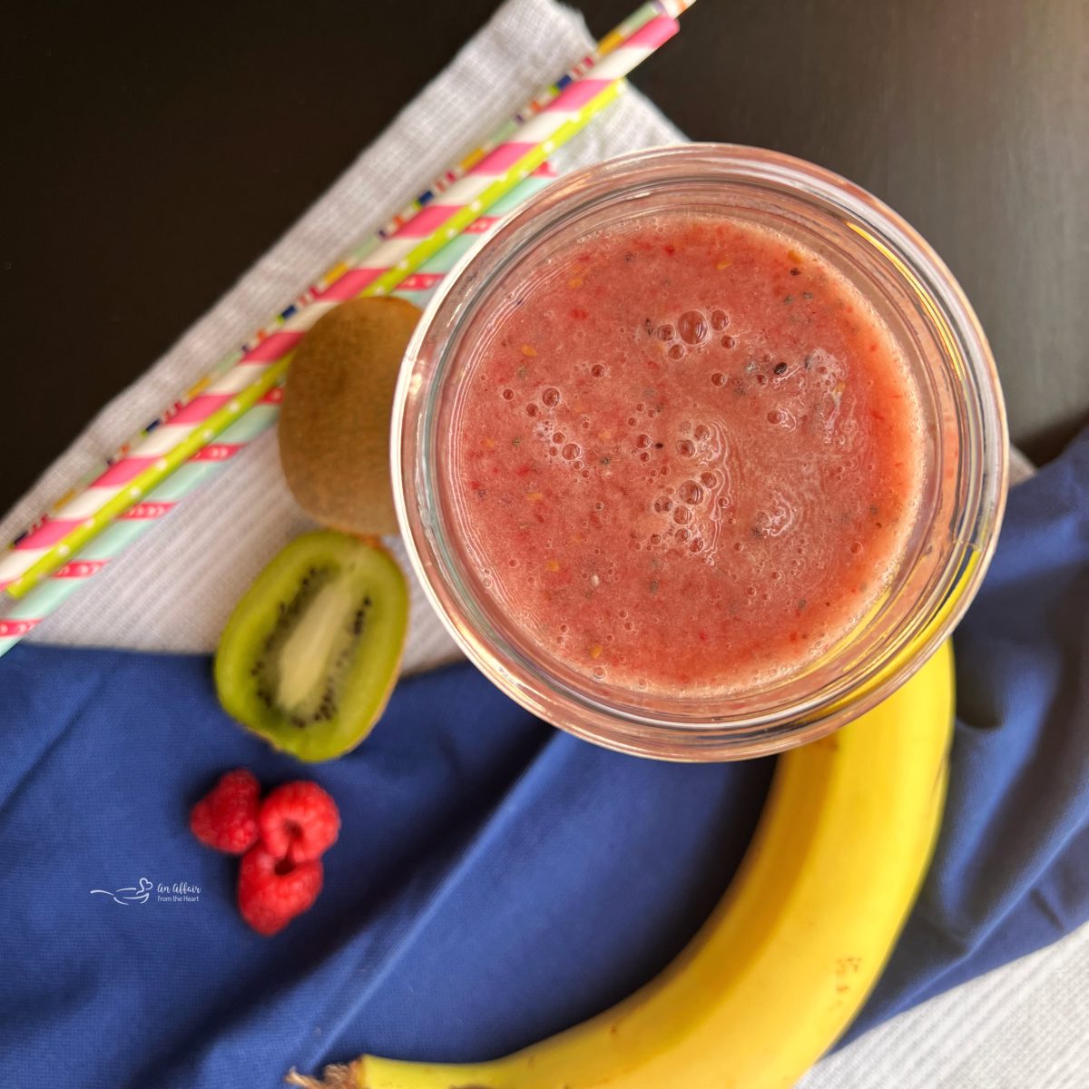 High Fiber Smoothie (Great for Gut Health!)