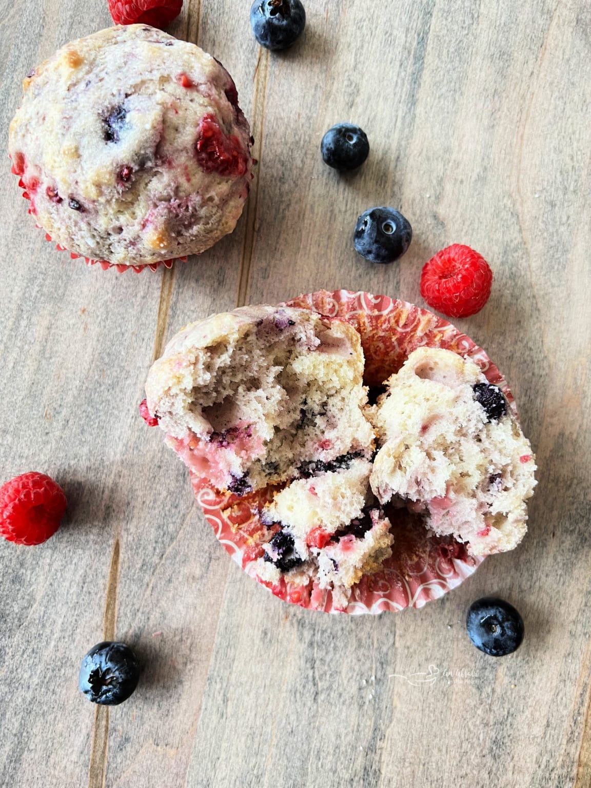 Easy Berry Bisquick Muffins