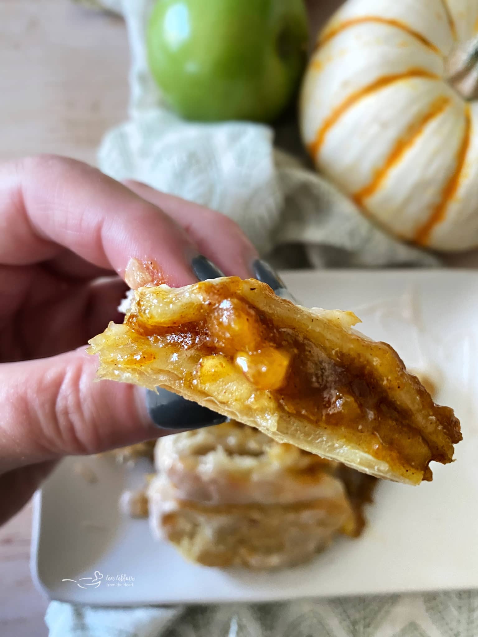 Aunt Anna's Apple Pumpkin Strudel