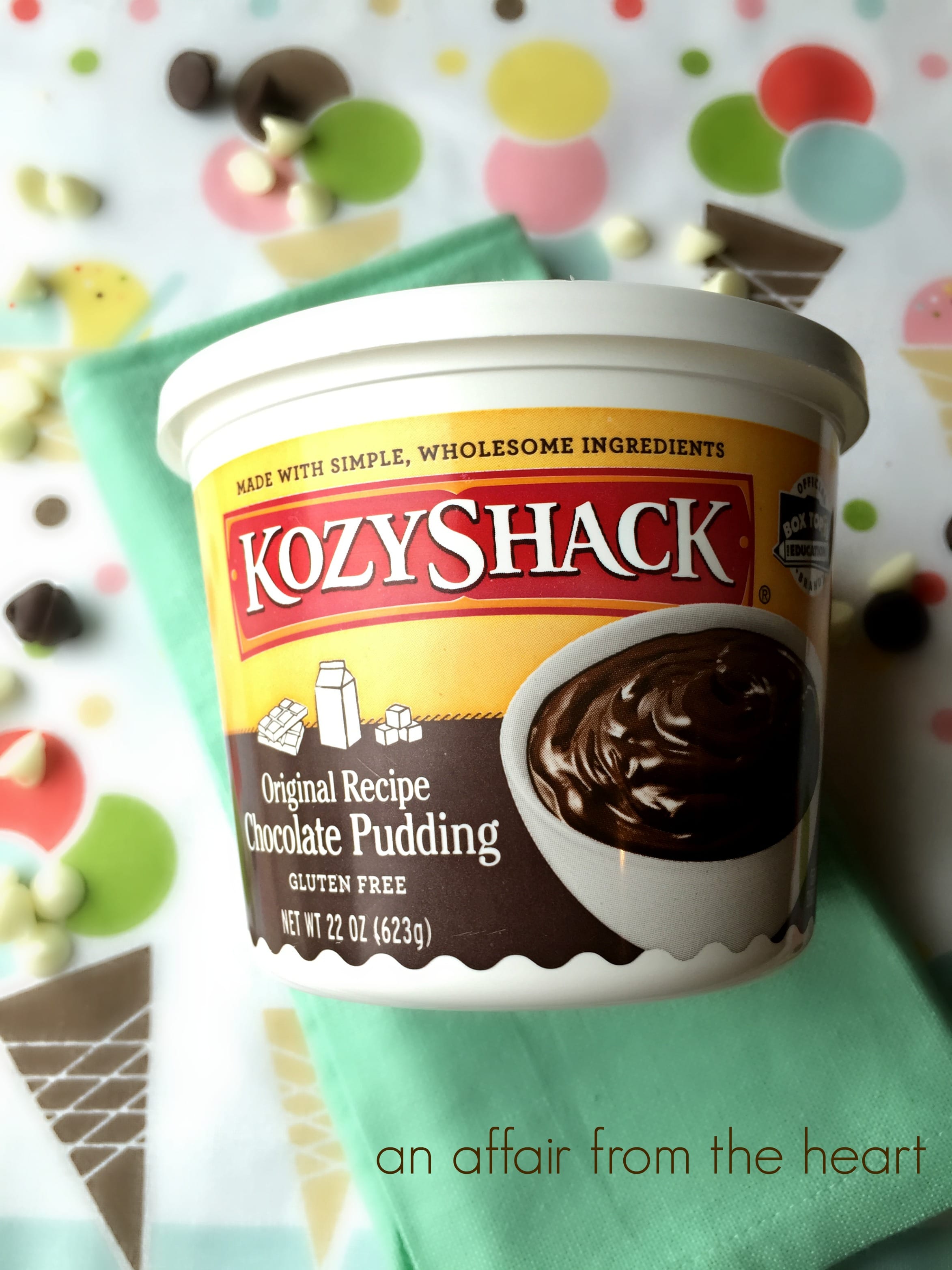Triple Chocolate Frozen Pudding -- #SummerOfPudding