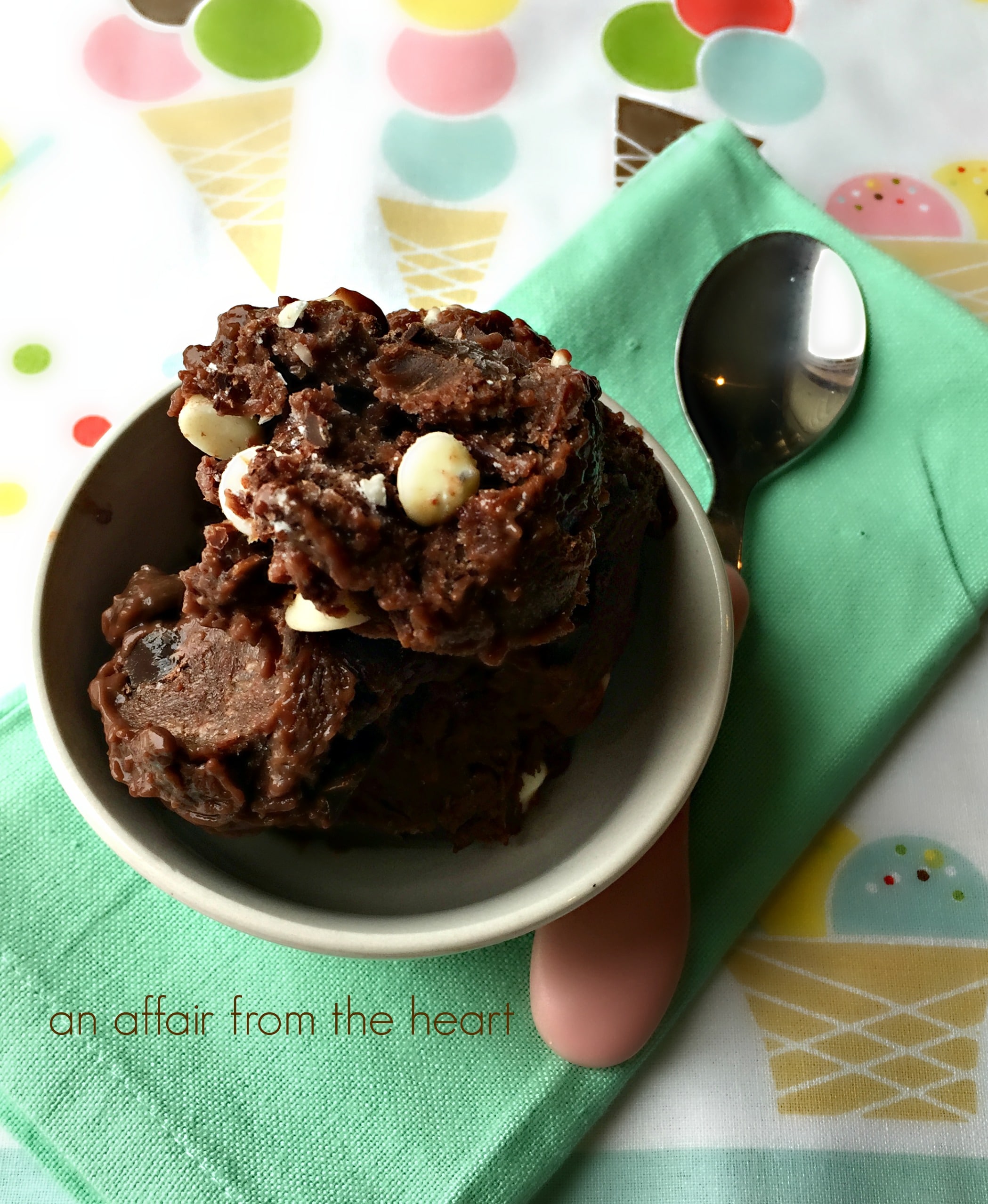 Triple Chocolate Frozen Pudding -- #SummerOfPudding