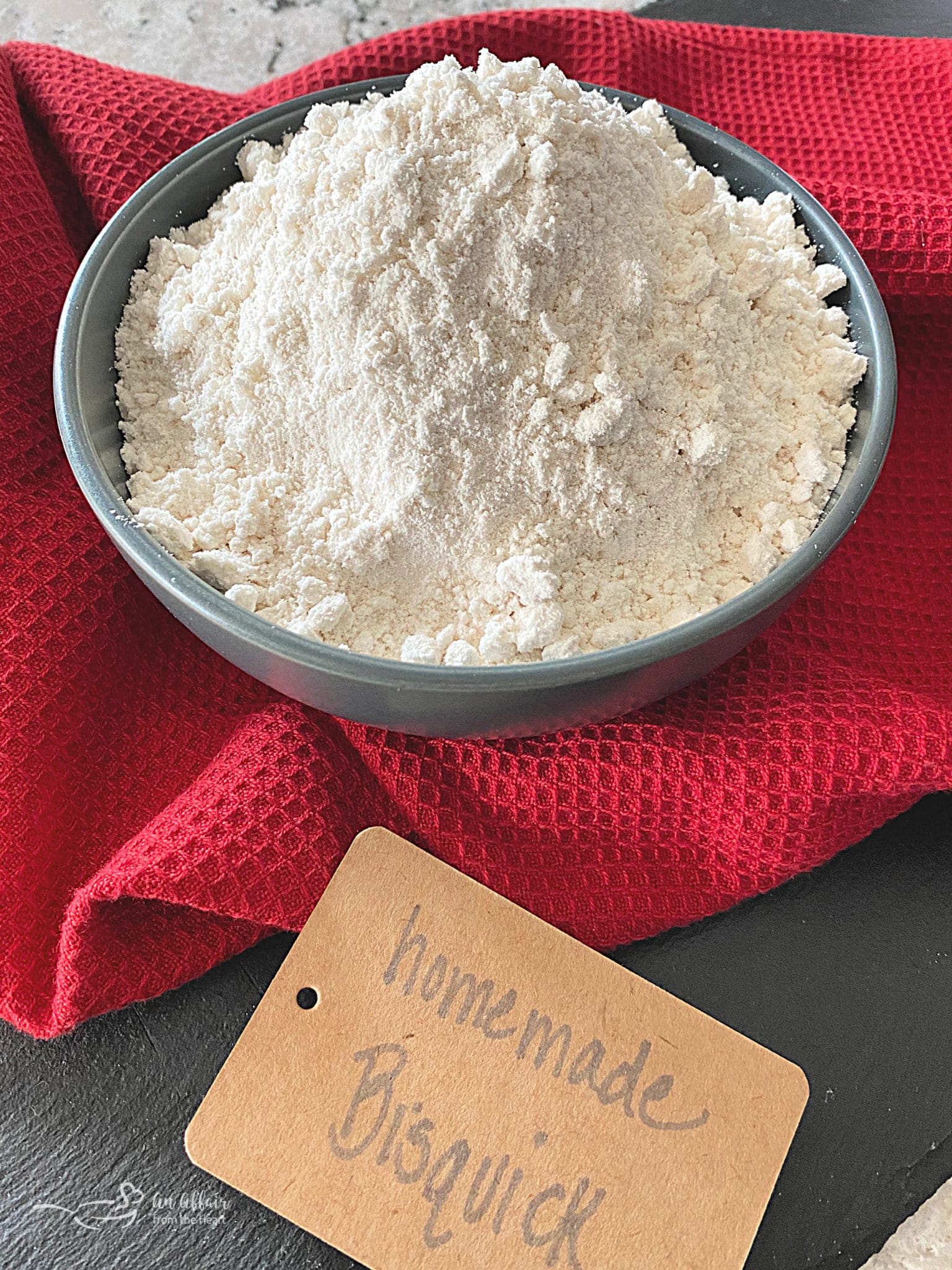 How to make Homemade Bisquick Mix - A simple 4 Ingredient Recipe