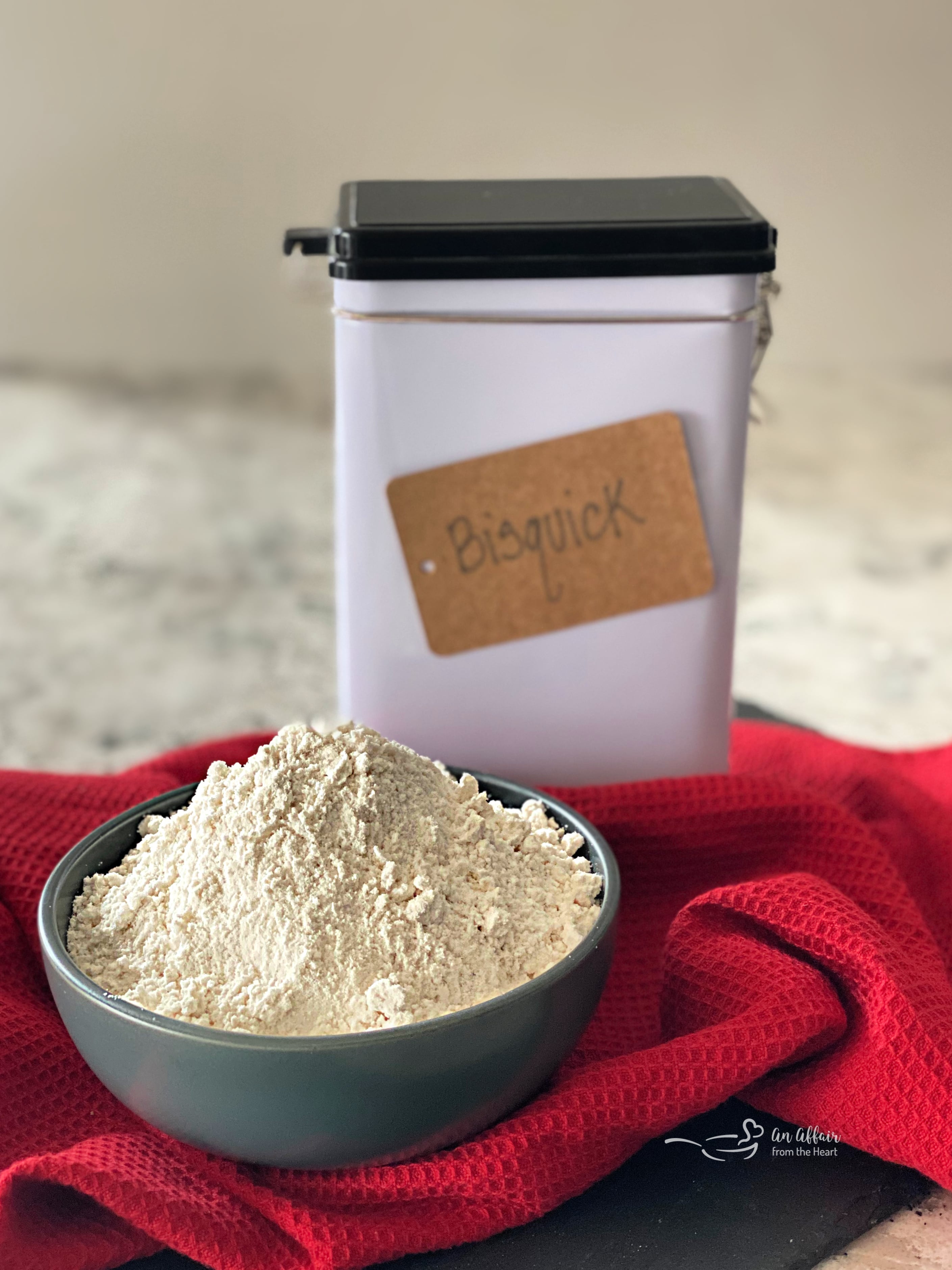 How to make Homemade Bisquick Mix - A simple 4 Ingredient Recipe