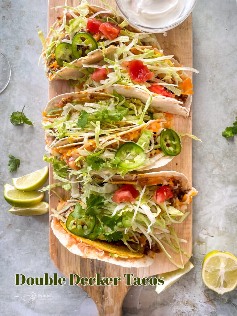 Baked Double Decker Tacos