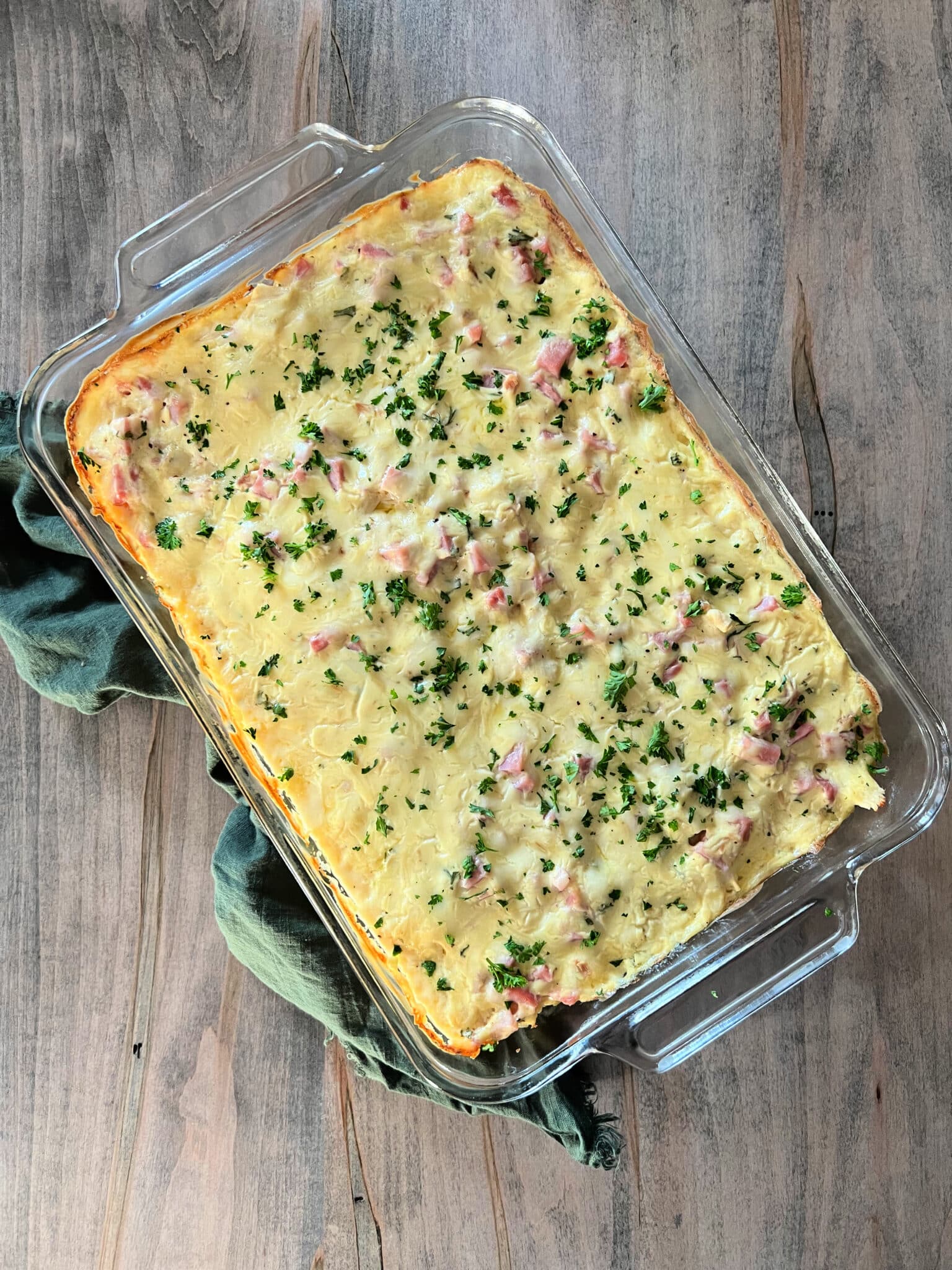 Easy Chicken Cordon Bleu Casserole with Rice