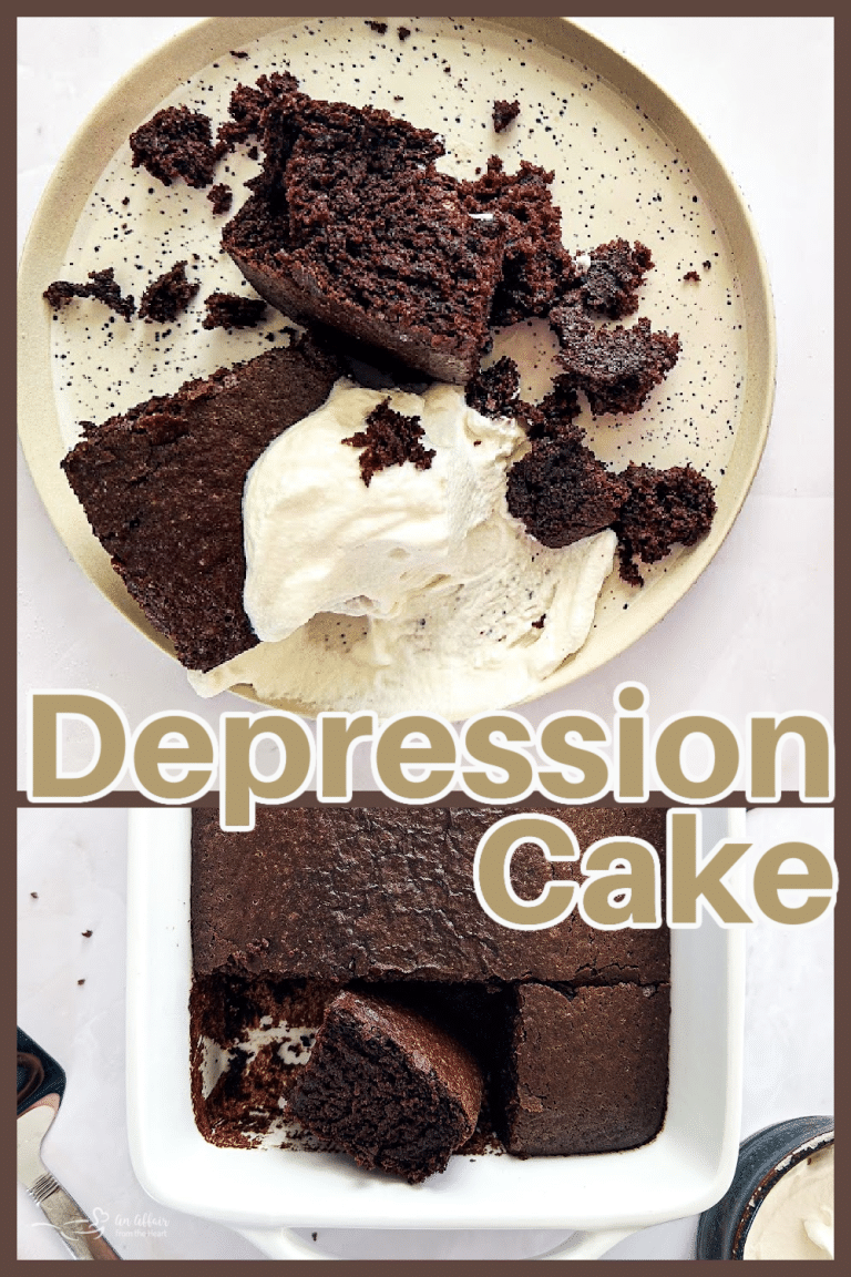 Chocolate Depression Cake Recipe (no eggs or dairy)
