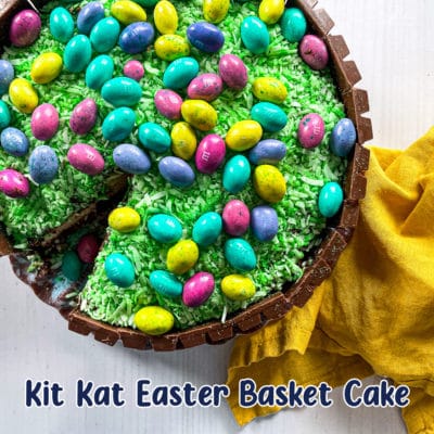Easter Basket Kit Kat Cake