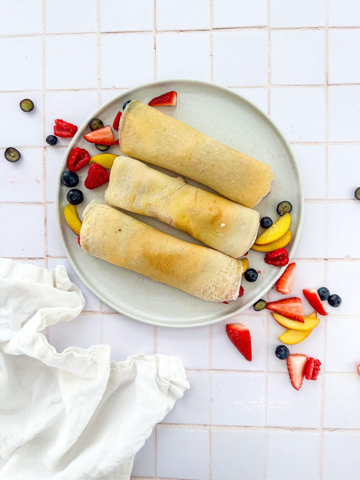 Sweet Crepes with Summer Fruits | An Affair from the Heart