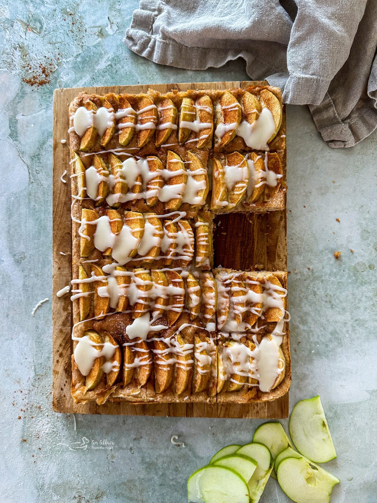 Apple Kuchen (German Apple Cake)