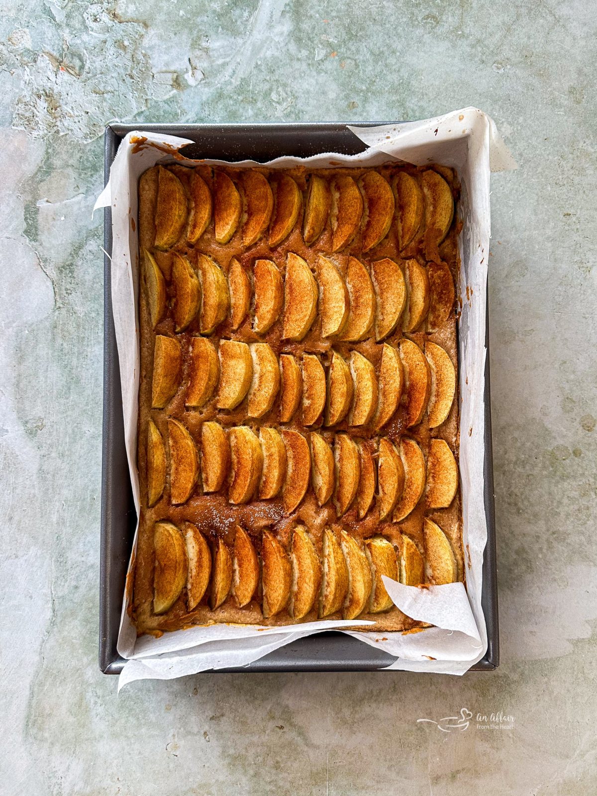 Apple Kuchen (German Apple Cake)