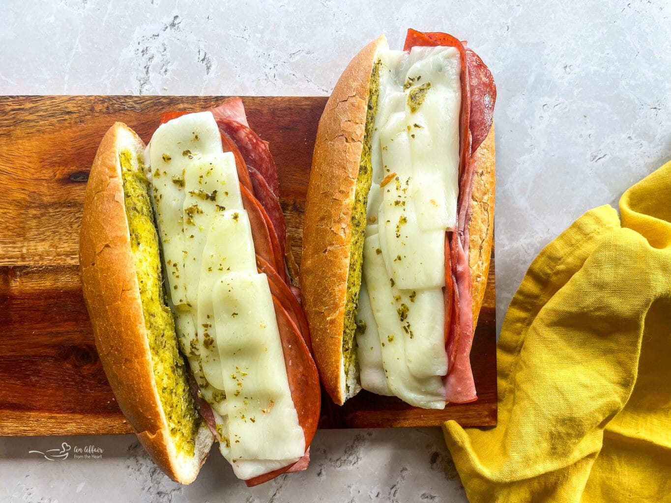 Toasted Italian Sub Sandwiches (Simple & Yummy Meal Idea!)