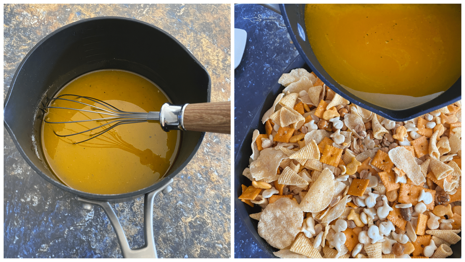 Scrumptious Touchdown Snack Mix - Made with Popcorn Oil & Ranch Mix