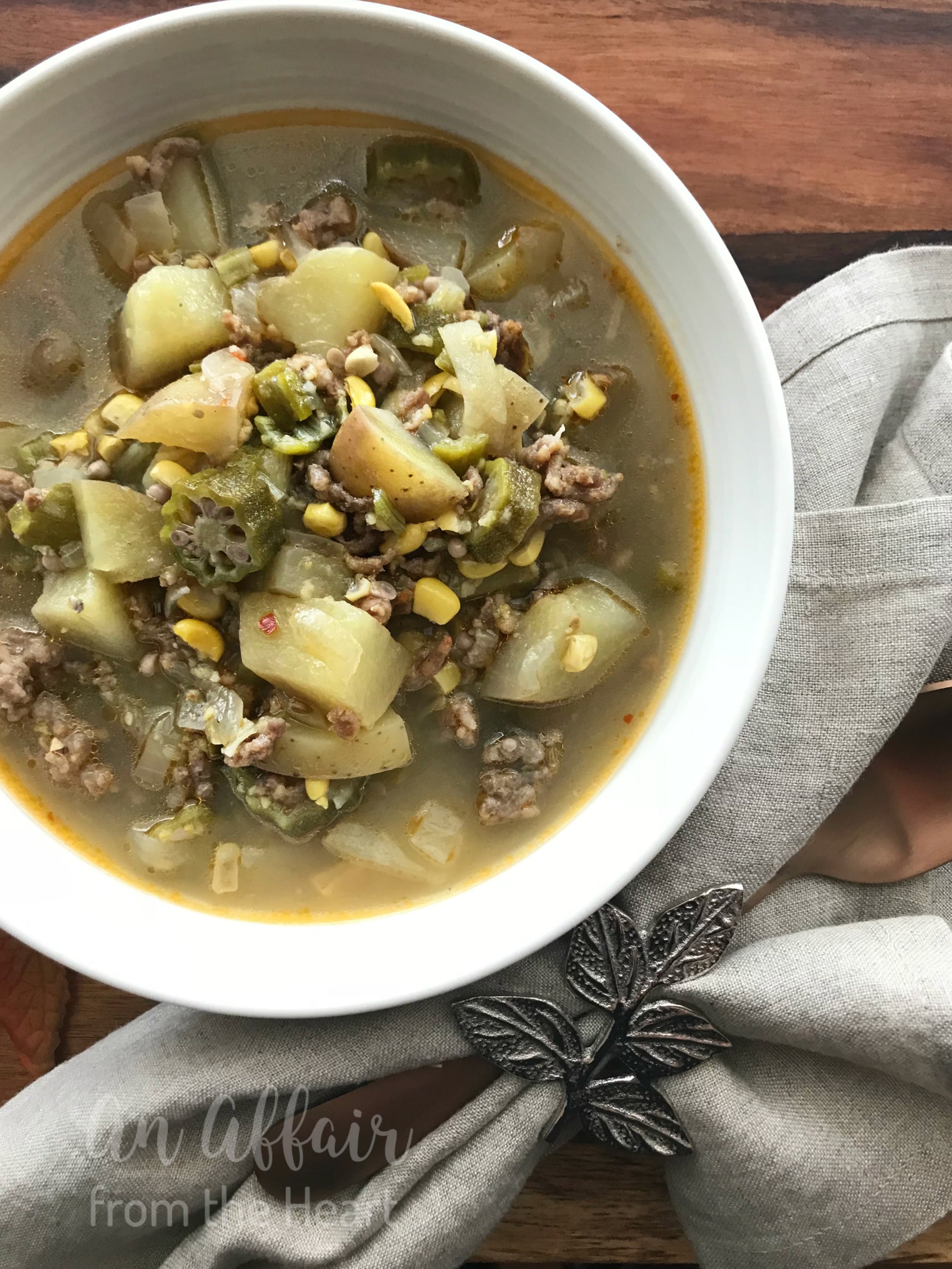 Rustic Harvest Stew - An Affair from the Heart