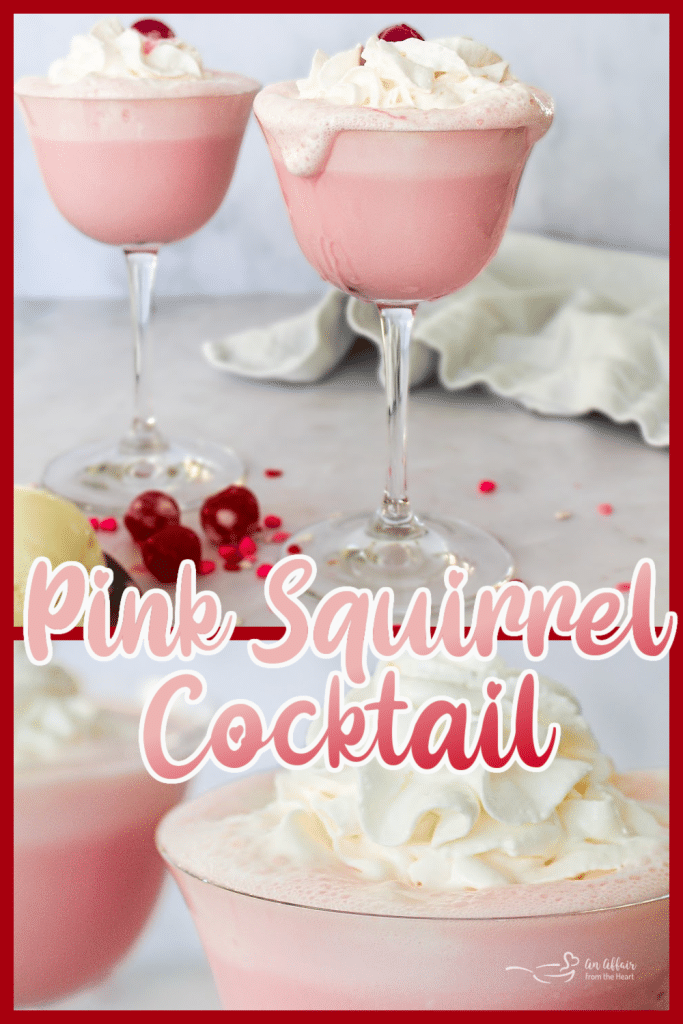 Retro Pink Squirrel Cocktail Recipe (Ice Cream Drink)