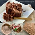 Chocolate Pudding Frosting Recipe - Light, fluffy, mousse-like frosting.