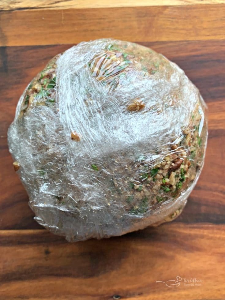 Reuben Cheese Ball - A Reuben Holiday Appeitizer