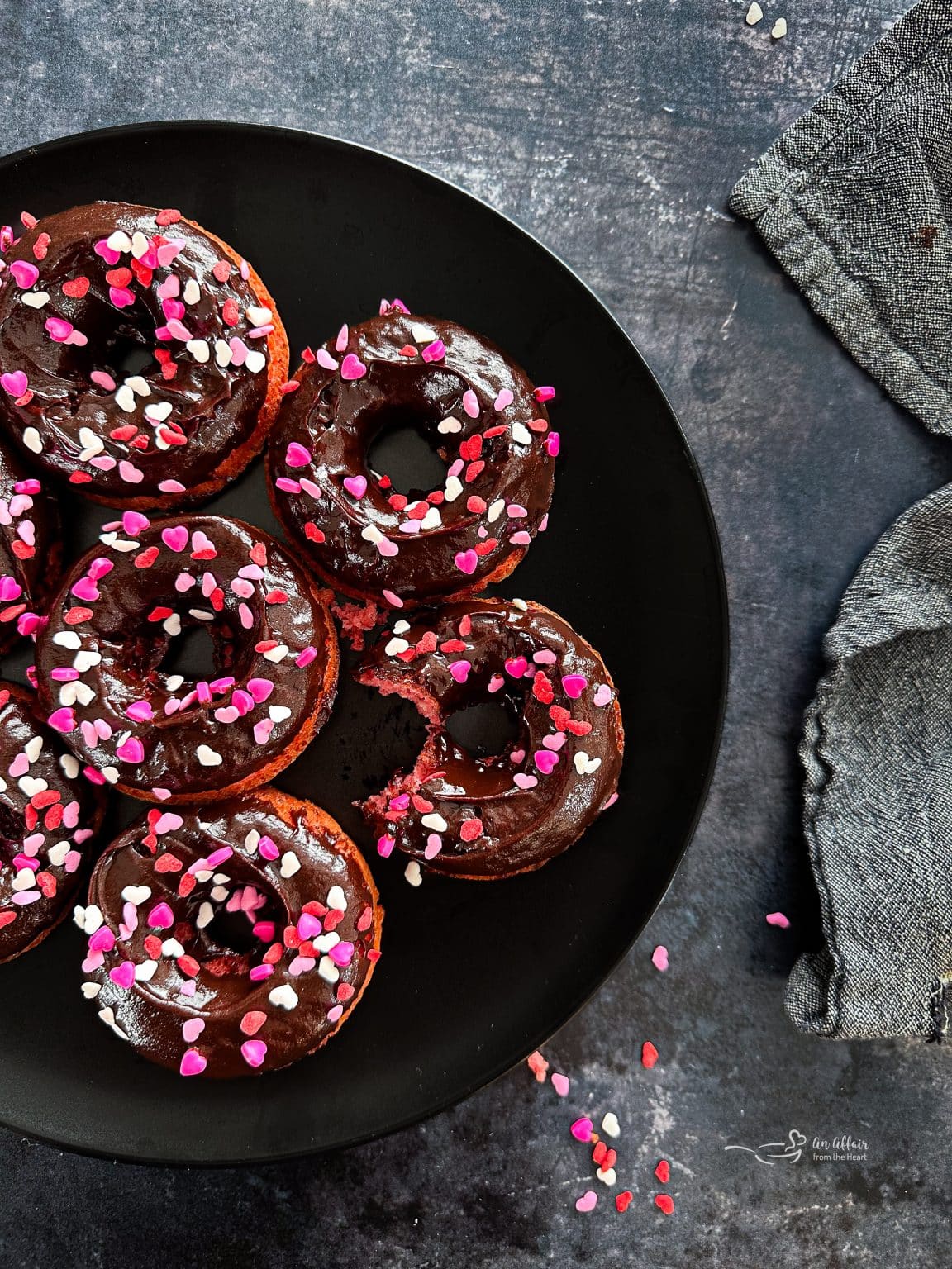 Baked Chocolate Covered Strawberry Donuts (Real Strawberries!)