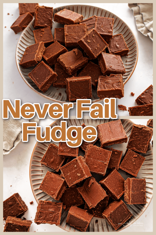 Perfect Never Fail Fudge Recipe - An Old Fashioned Family Recipe