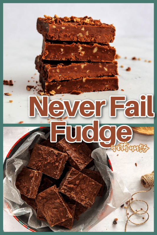Perfect Never Fail Fudge Recipe - An Old Fashioned Family Recipe