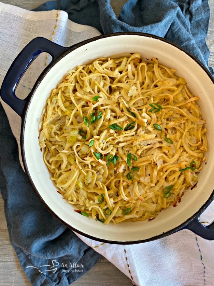 Polish Noodles & Sauerkraut ( Kluski Kapusta Kiszona )