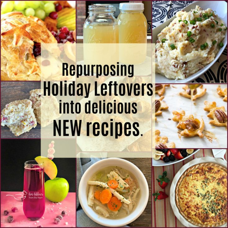 Holiday Leftovers Repurposed - New recipes from Holiday Leftovers