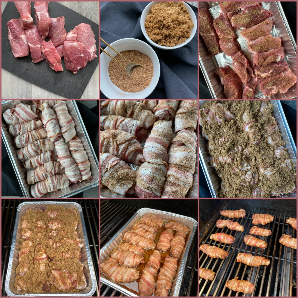 Moist and Tender Sweet & Spicy Bacon Wrapped Pork Ribs