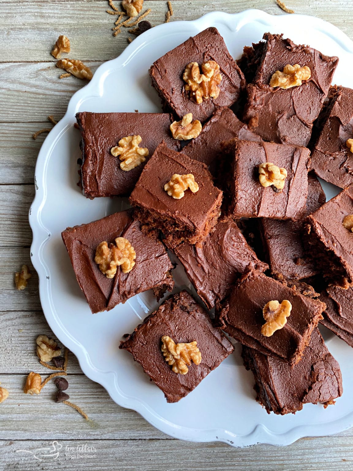 Chocolate Banana Bars made with All Bran Cereal