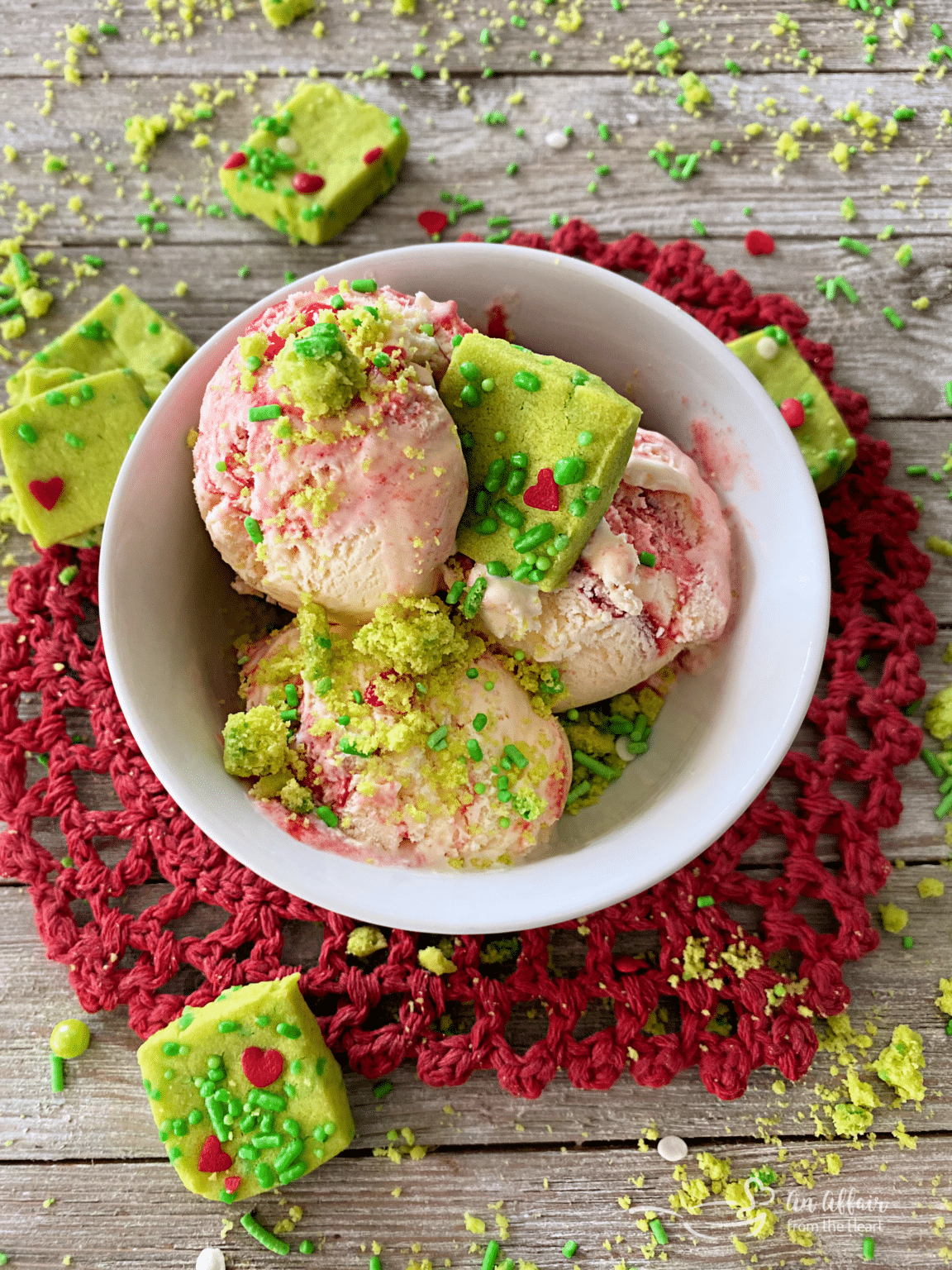Grinch Shortbread Bites - irresistible melt-in-your-mouth treats!