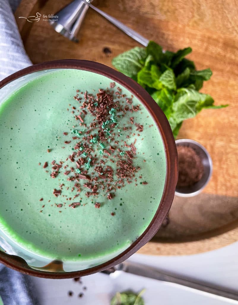 The BEST Grasshopper Cocktail - Boozy Chocolate Mint Ice Cream Drink