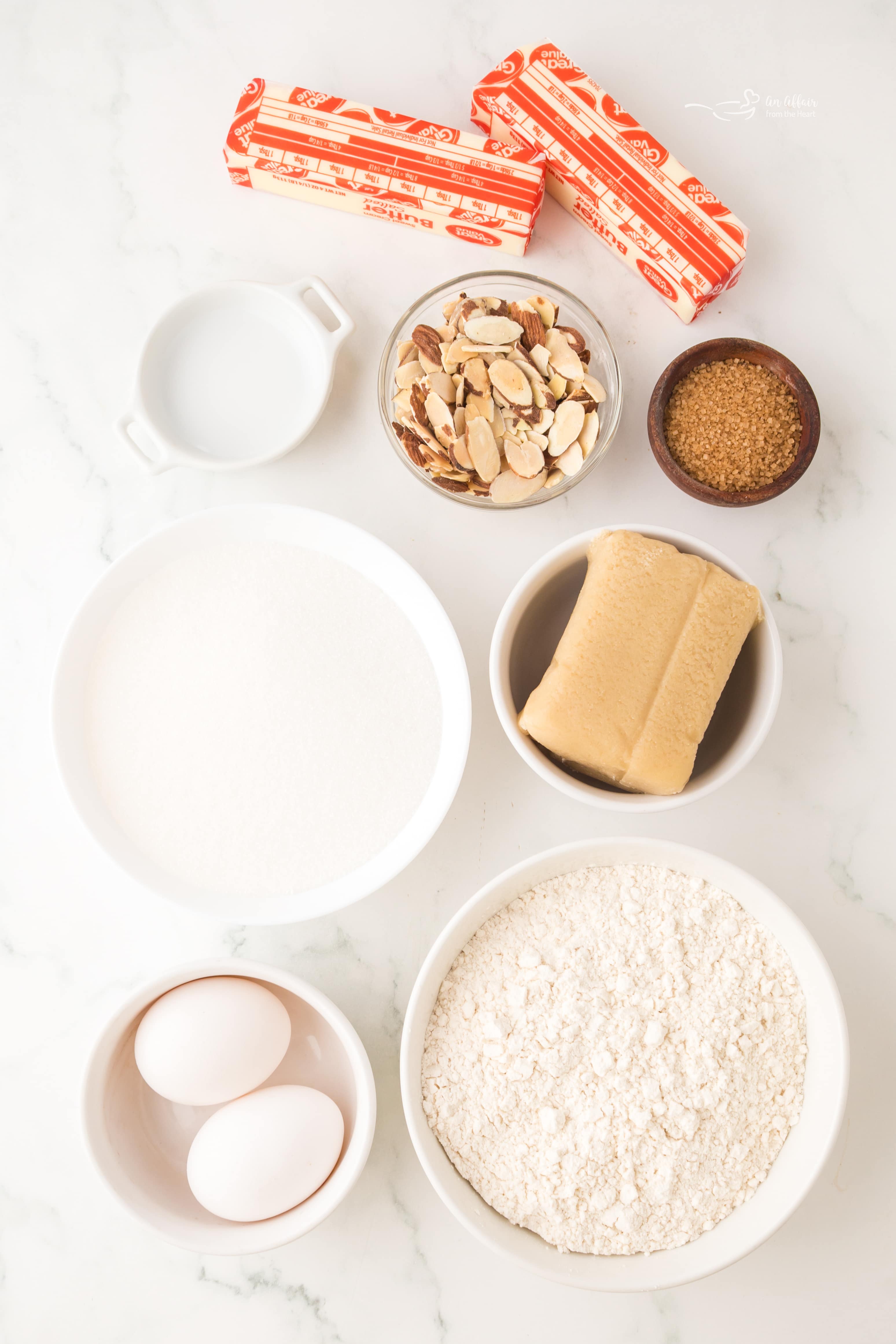 Dutch Letter Bars (Easy Almond Paste Bars)
