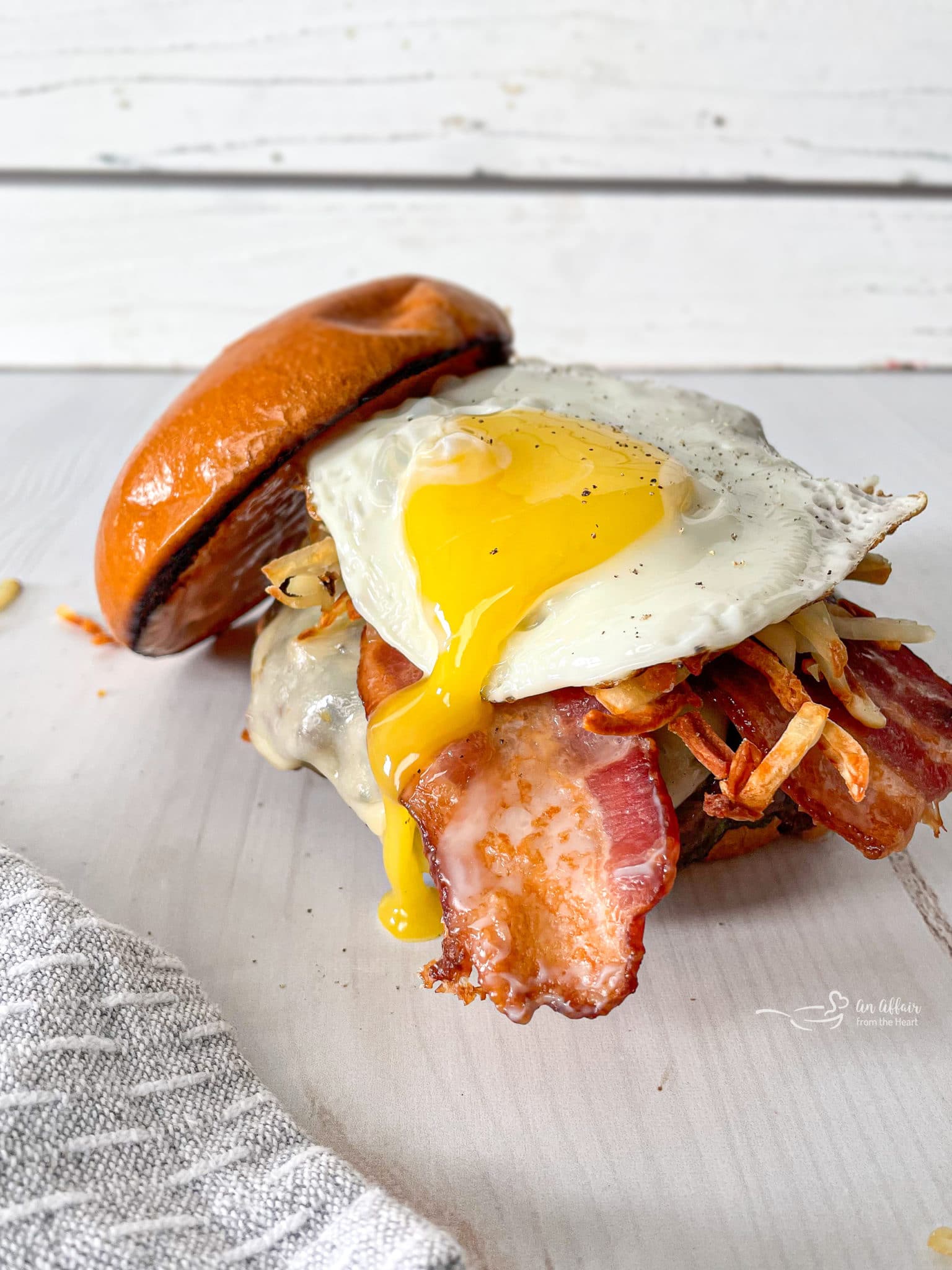 EPIC Hangover Burger Recipe | An Affair from the Heart