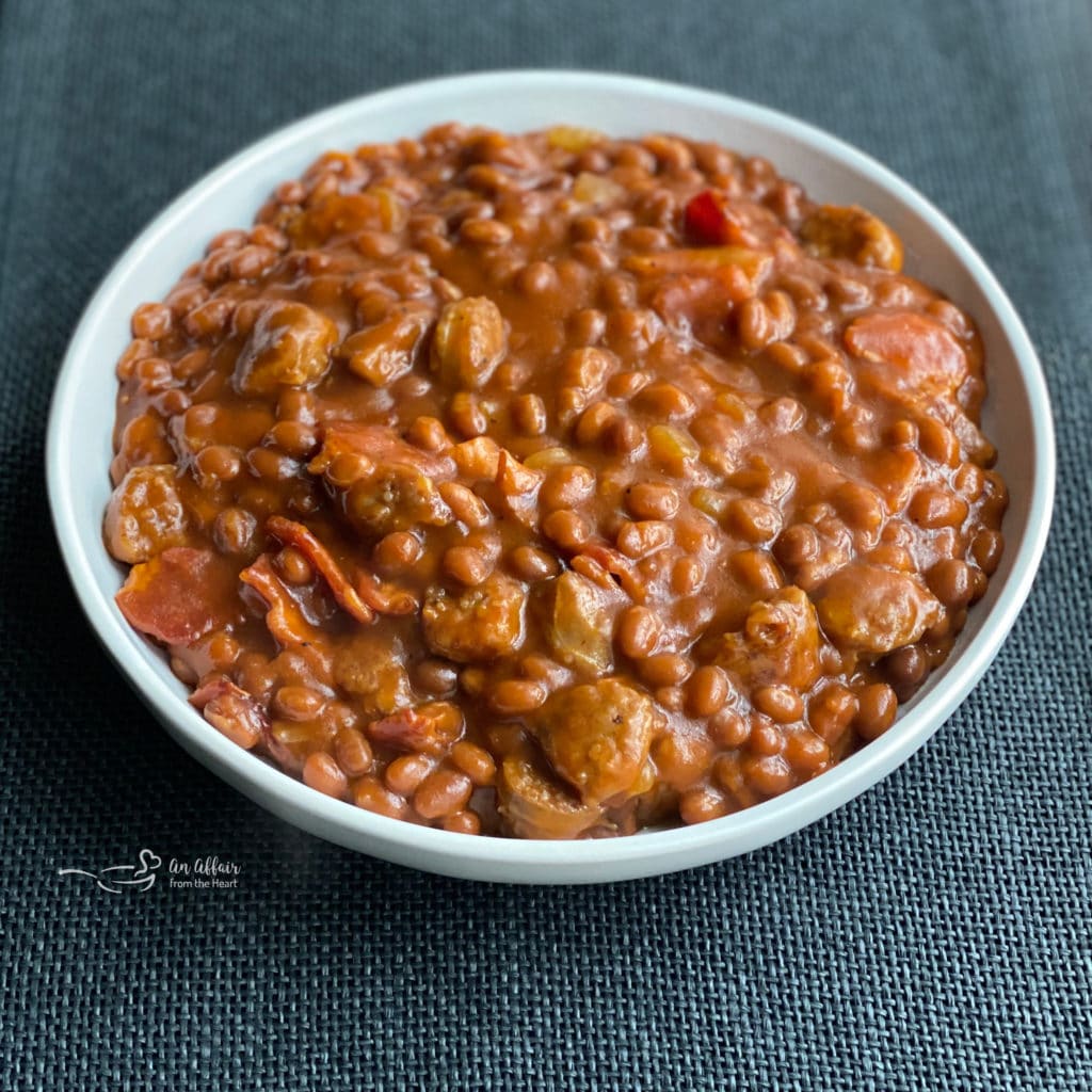 Dorothy's Meat Lover's Baked Beans - Hearty Side Dish Recipe