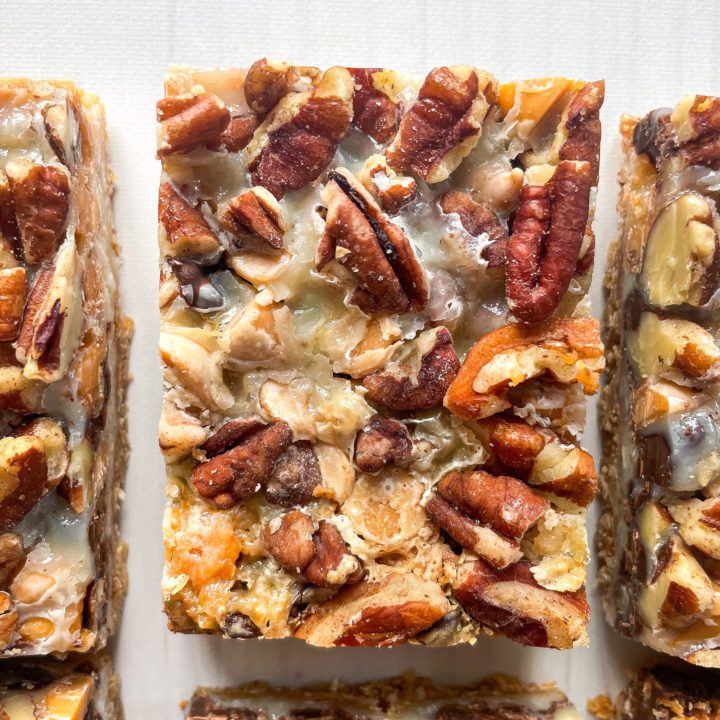 Seven Layer Cookies - the easiest, tastiest cookie bar you'll ever make!