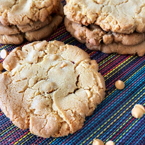 Sweet & Chewy GIANT Butterscotch Cookies Recipe
