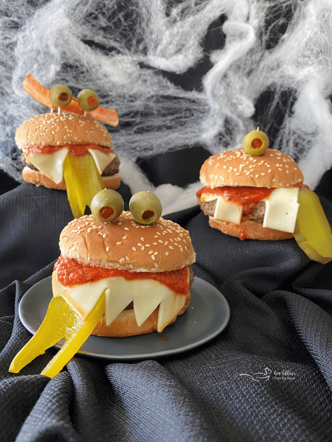 Halloween Monster Burgers are a Spooktacular Halloween Meal!