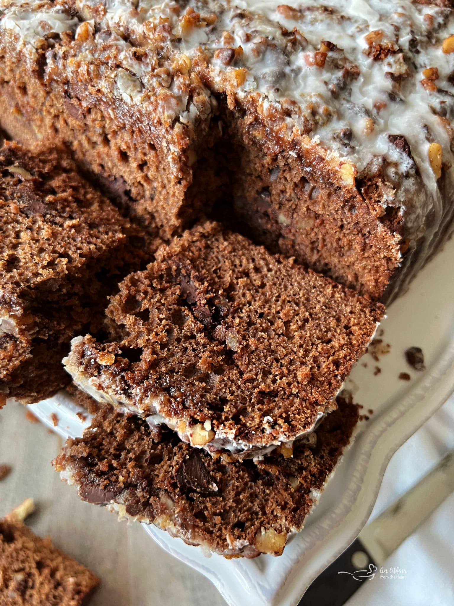 Bittersweet Chocolate Coffee Cake